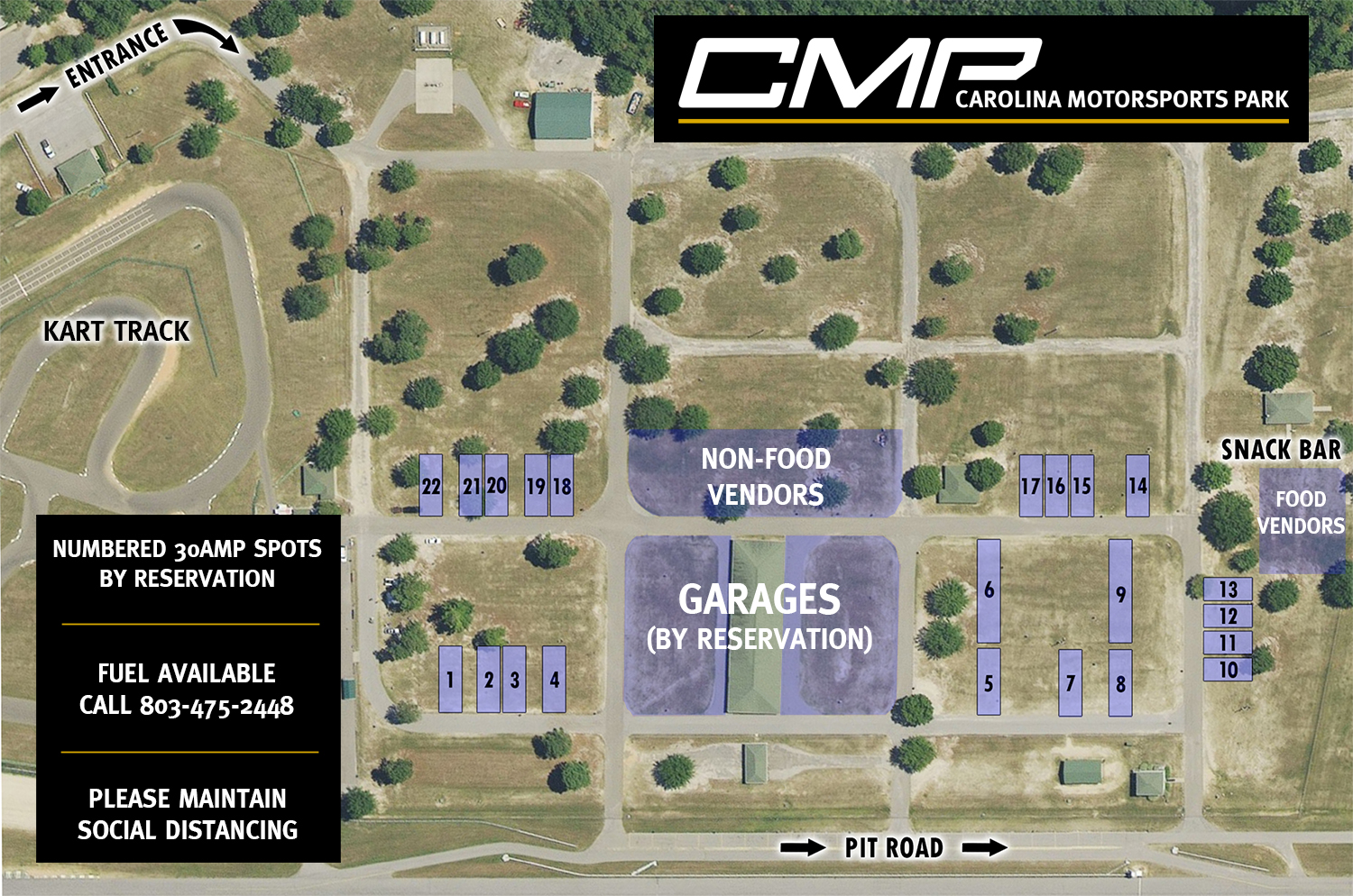 General Info – Carolina Motorsports Park